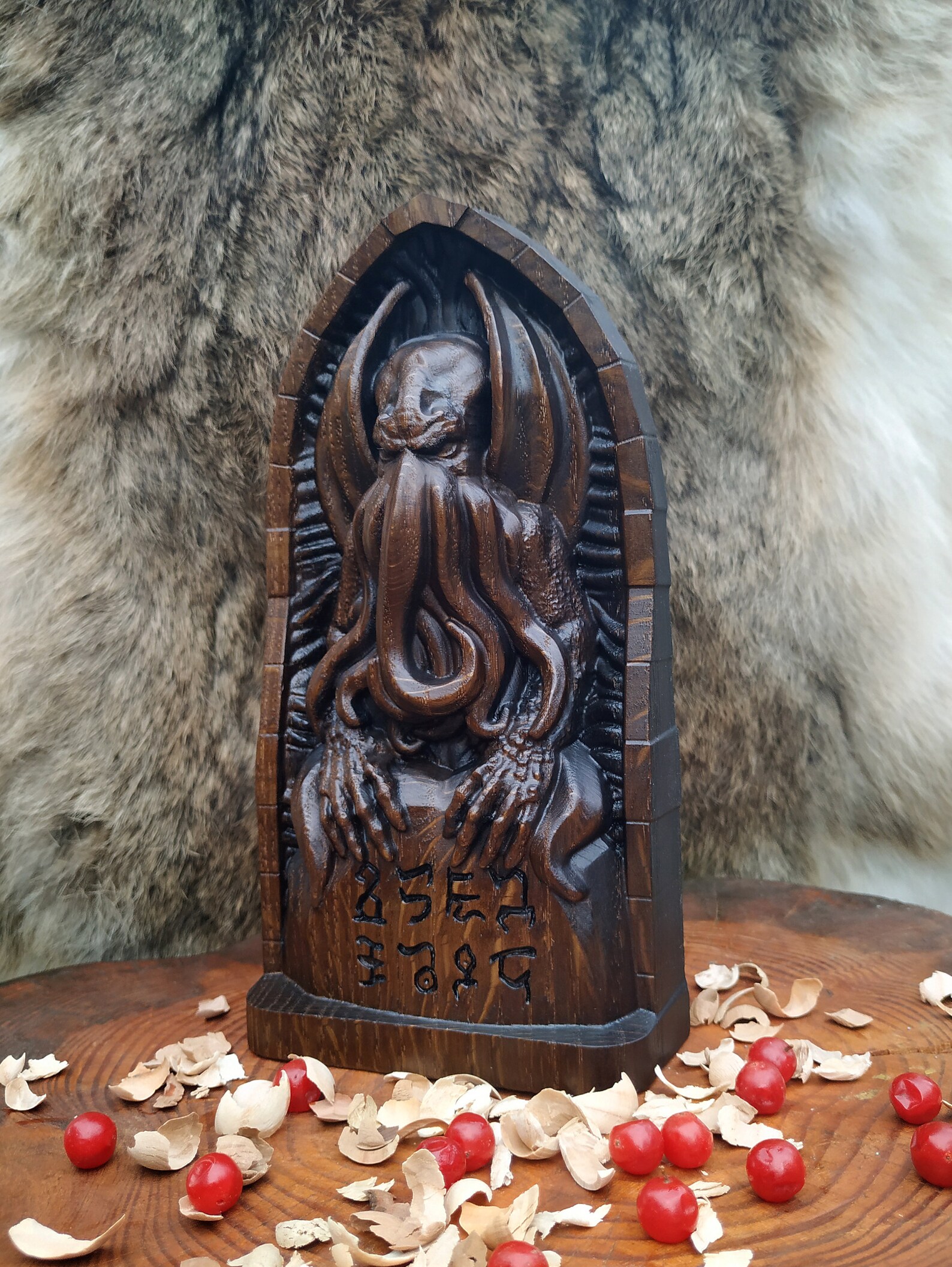 Cthulhu Lovecraft Statue Altar Souvenir Space Horror Tentacles | Etsy