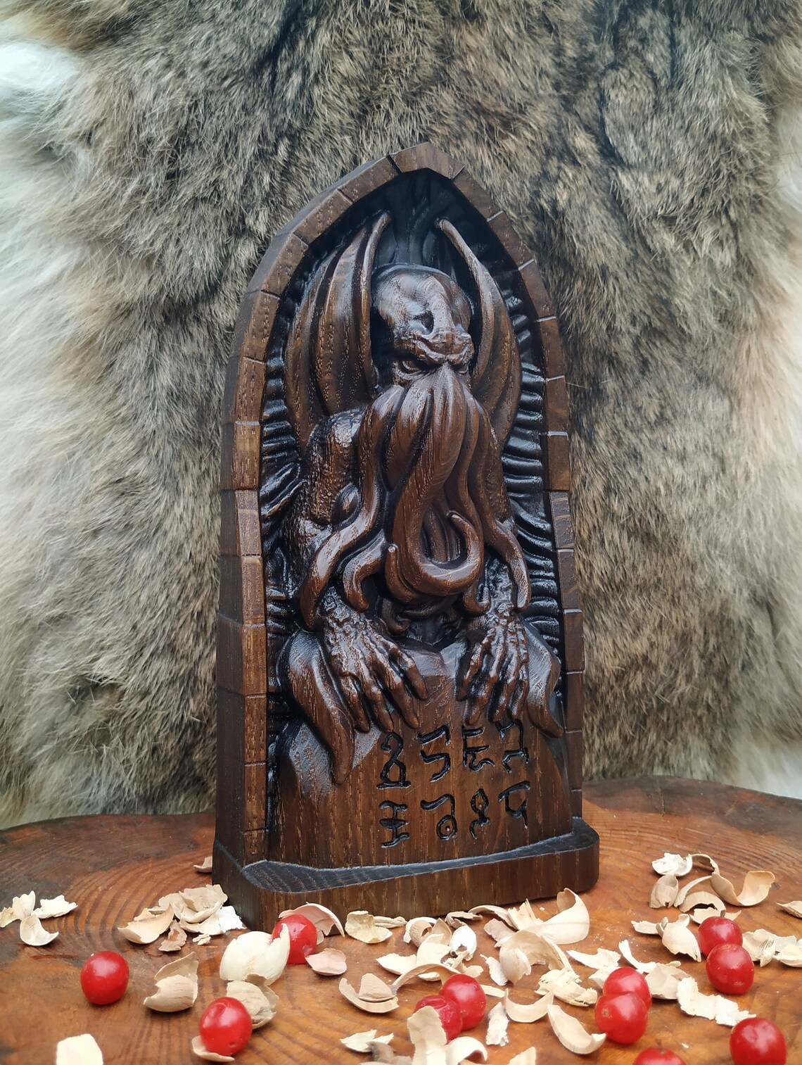 Cthulhu Lovecraft Statue Altar Souvenir Space Horror Tentacles - Etsy