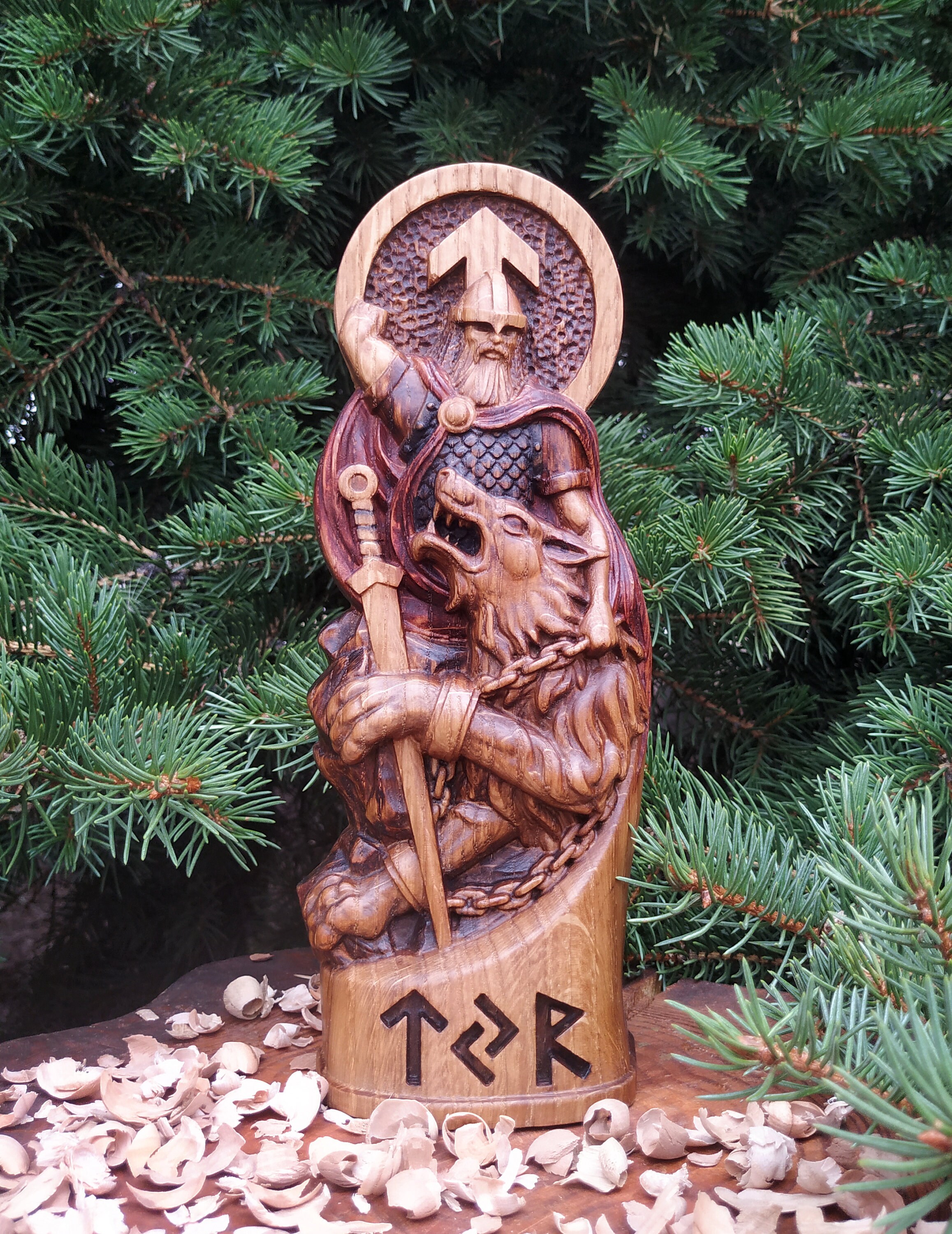 Tyr statue norse gods asatru viking god scandinavian | Etsy