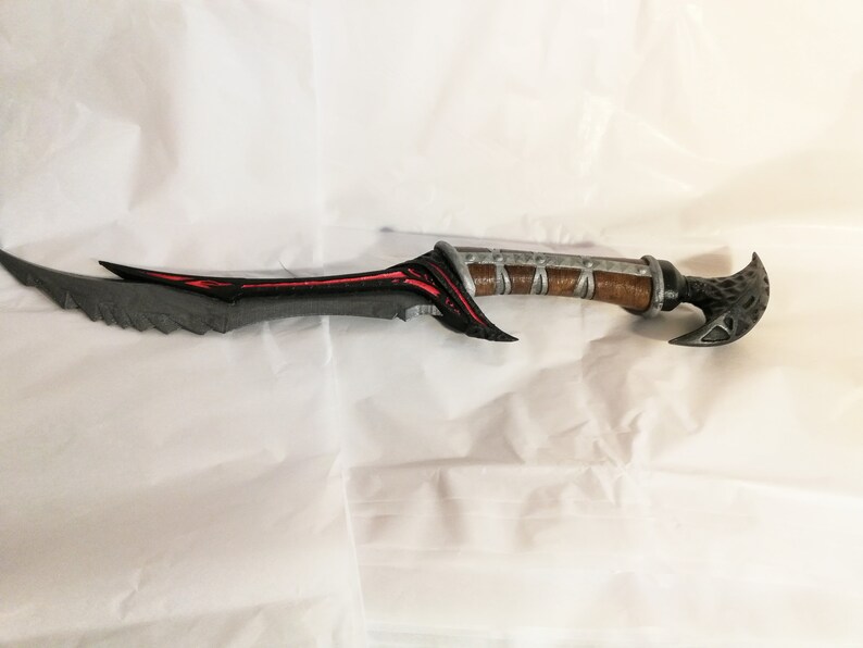Daedric Dagger Version 2 Elder Scrolls Skyrim | Etsy