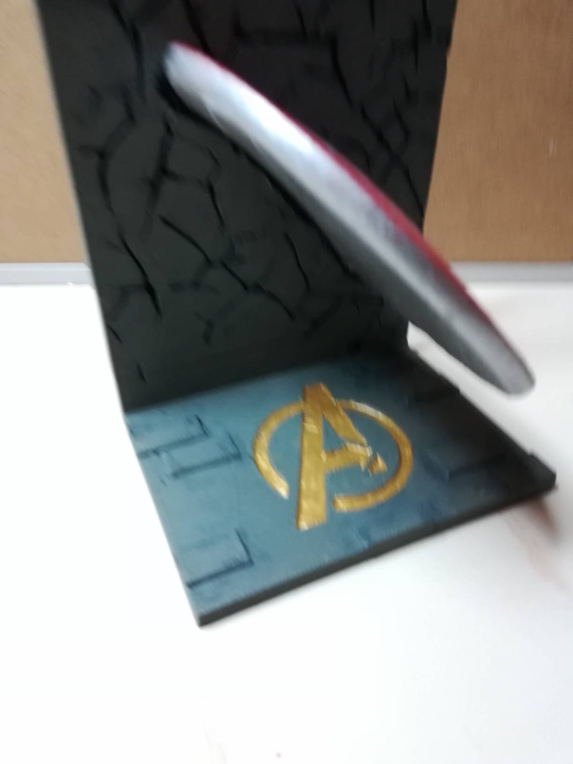 Marvel Captain America Bookends New Heavier Version. | Etsy