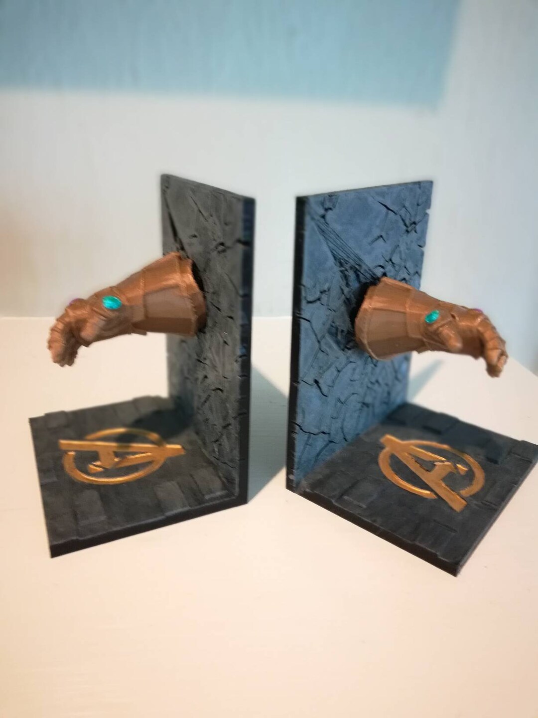 Marvel Avengers Thanos Bookends - Etsy