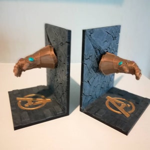 Marvel Avengers Thanos Bookends - Etsy