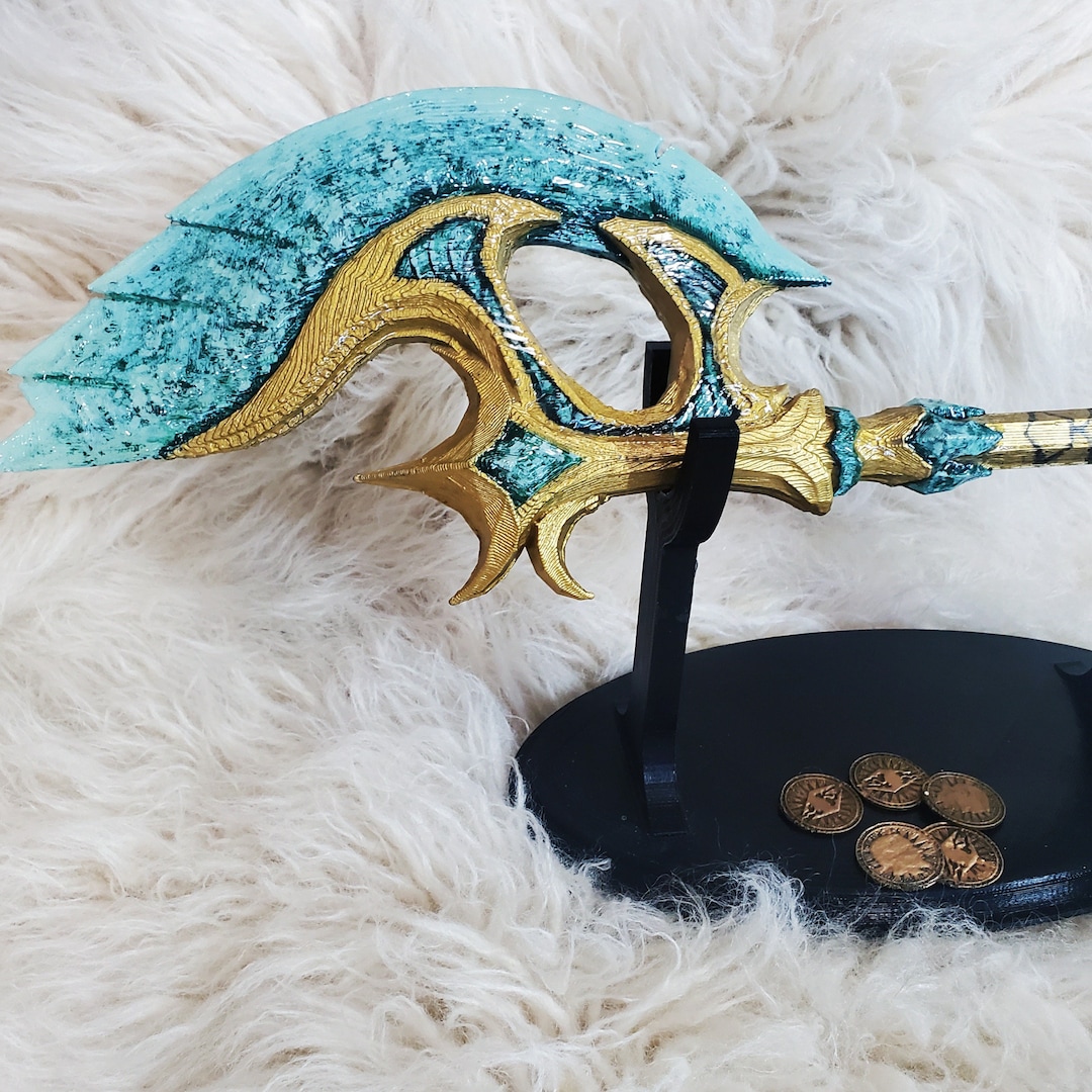 Elder Scrolls Skyrim Glass Axe / Glass Weapon - Etsy