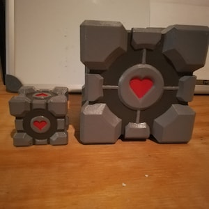 Custom Order Large Portal Companion Cube - Etsy