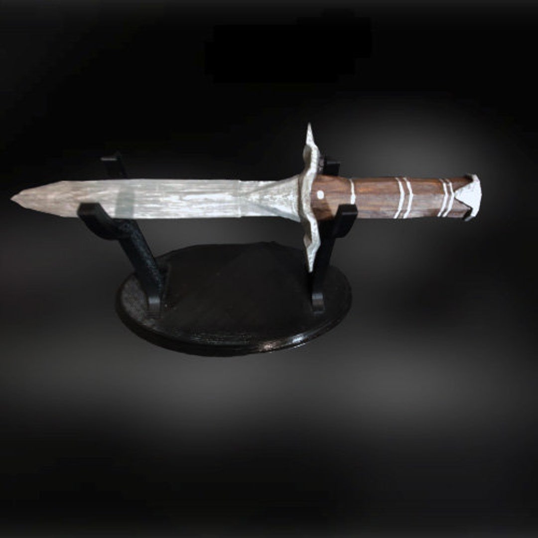 Elder Scrolls V Skyrim Iron Dagger - Etsy