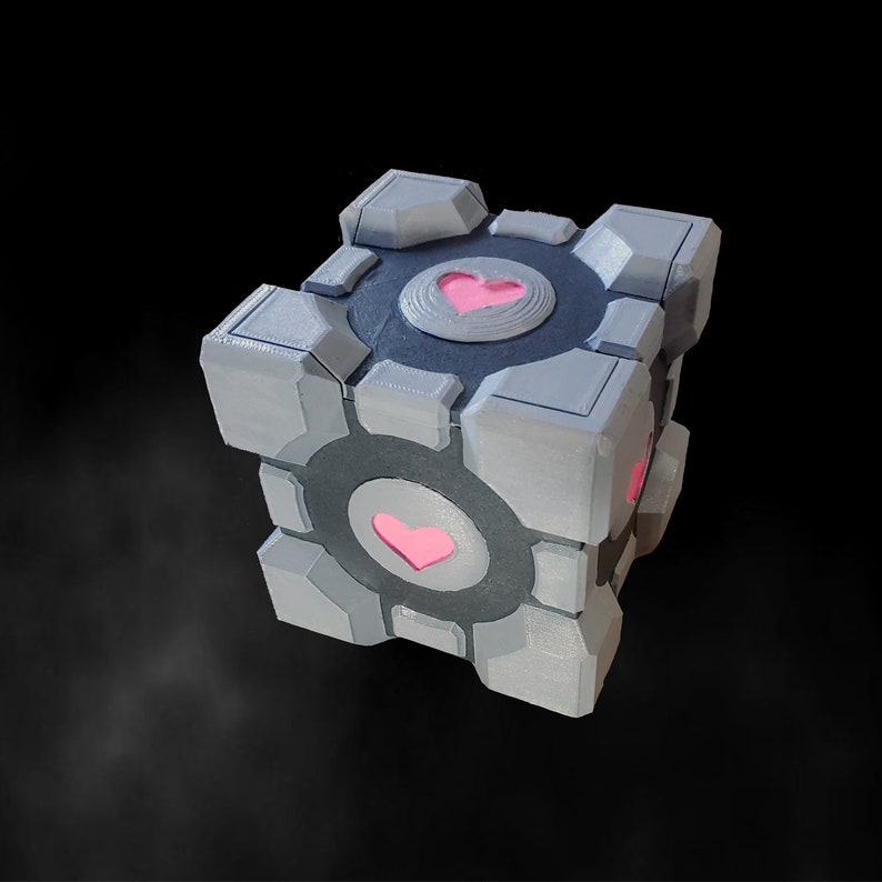 Custom Order Large Portal Companion Cube - Etsy