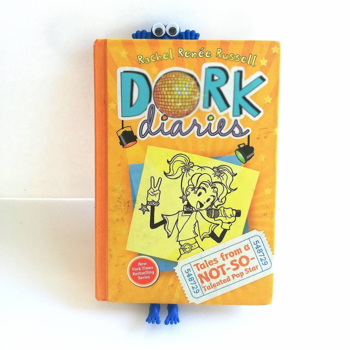 Googly Eyes Bookmark With Matching Feet Bookmark - Etsy