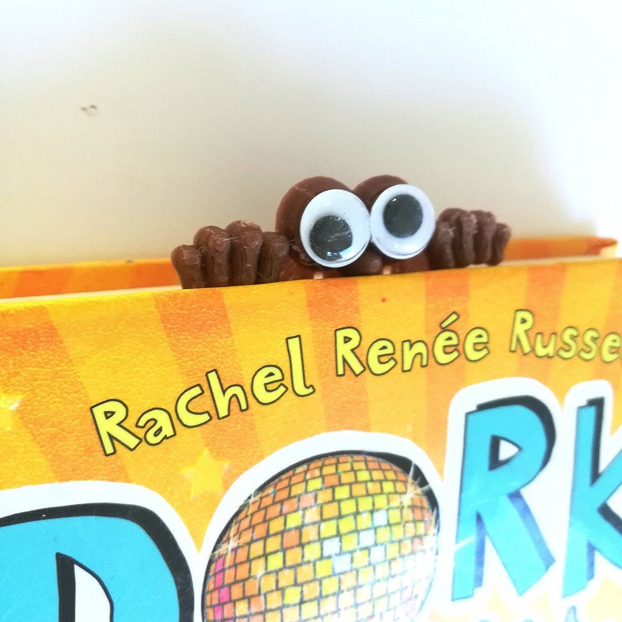 Googly Eyes Bookmark with matching feet bookmark | Etsy