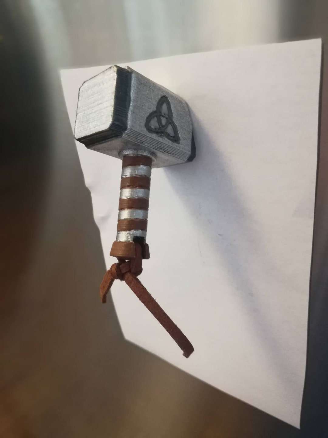 Thor Mjölnir Hammer Fridge Magnet: Hand-painted Stormbreaker Fan Art ...