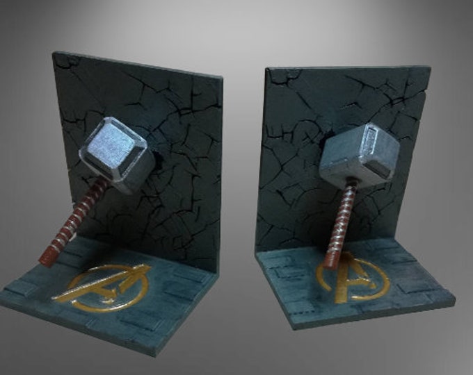 Marvel Thor Single Bookend - Etsy