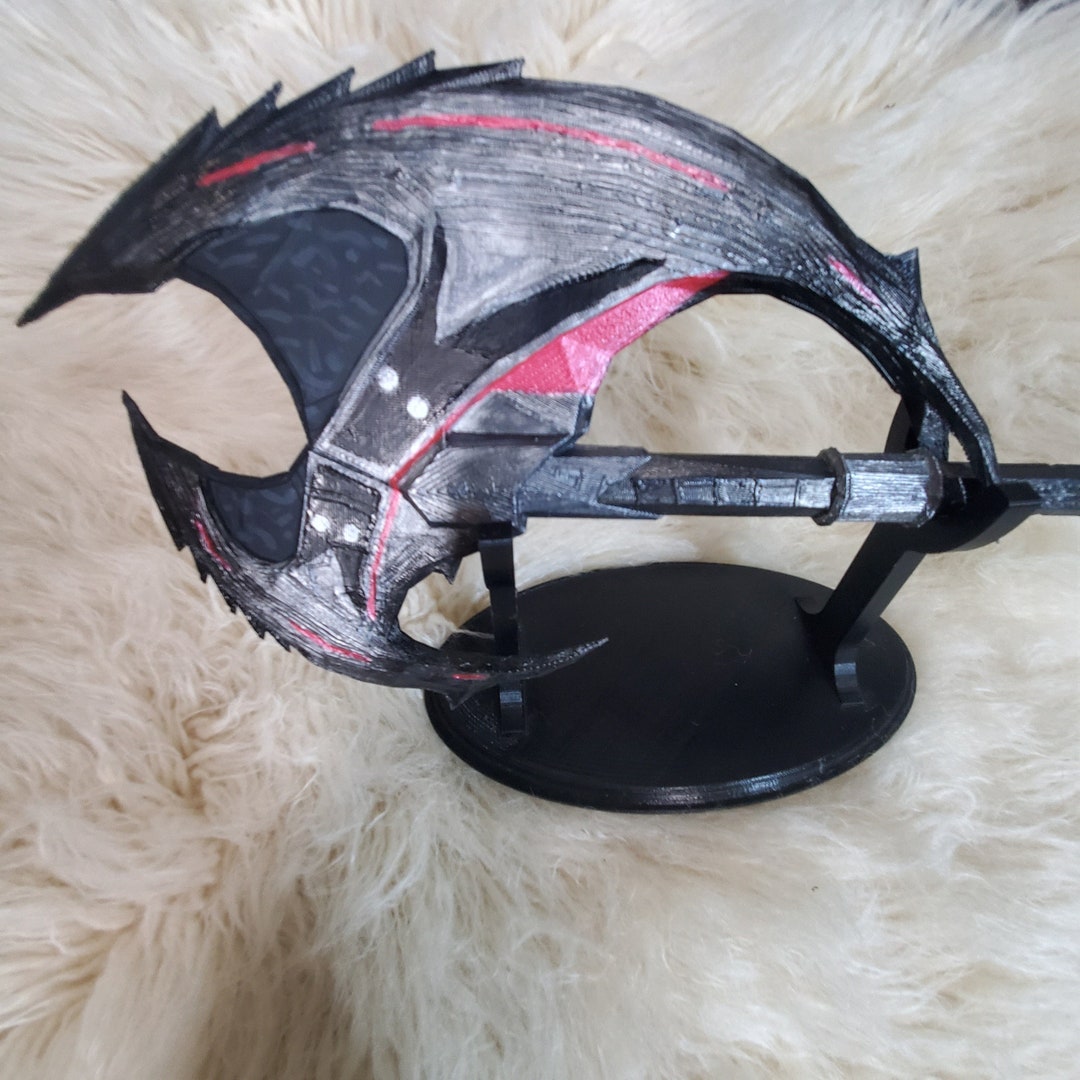 Daedric Battle Axe Skyrim