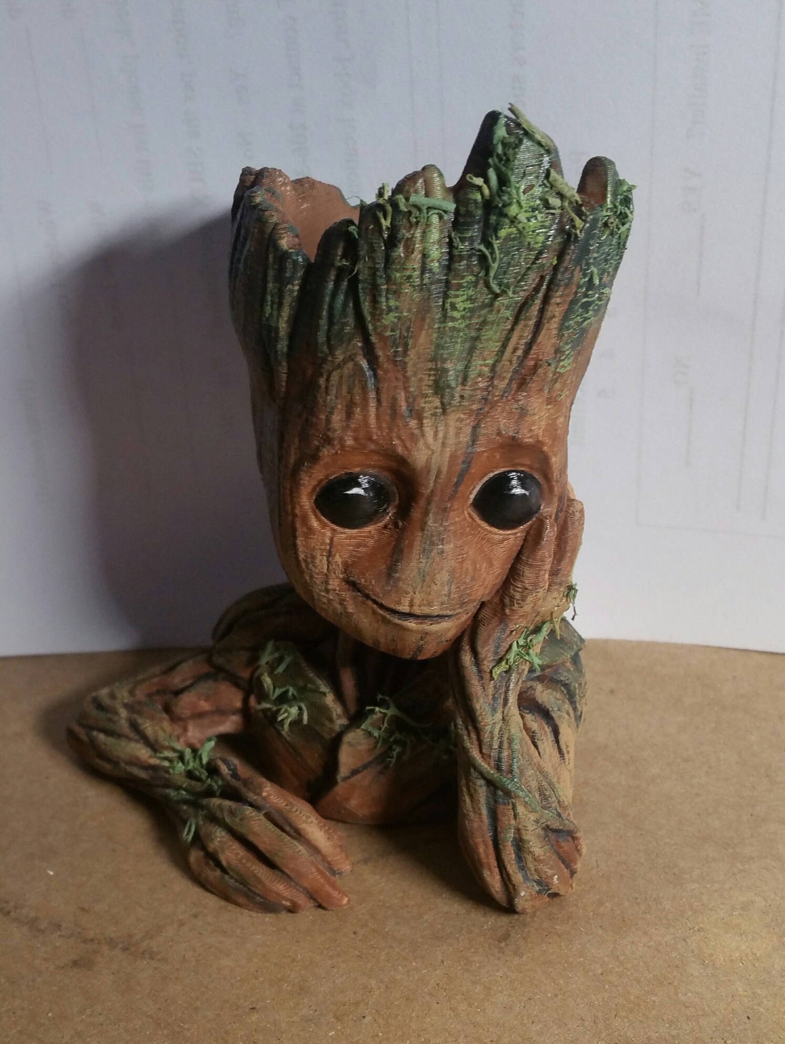 Baby Groot Planter Flower Pot Guardians of Galaxy Fan Art - Etsy