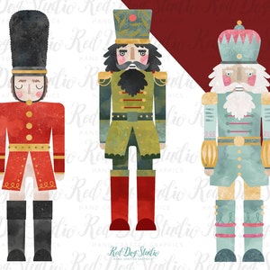 Nutcracker Watercolor Clipart Images, Watercolor Nutcracker Clip Art ...