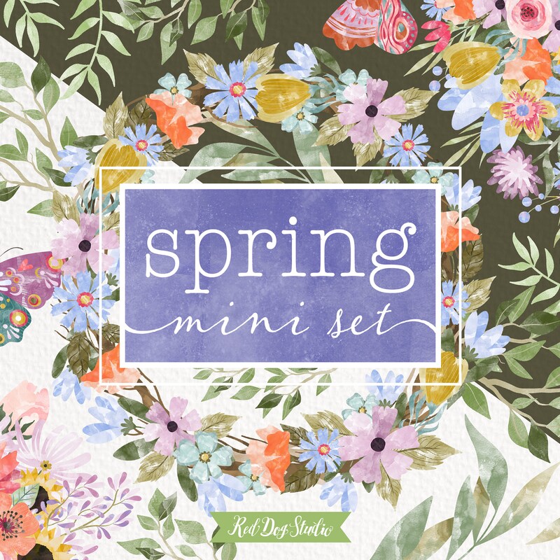 Spring Clip Art - Etsy