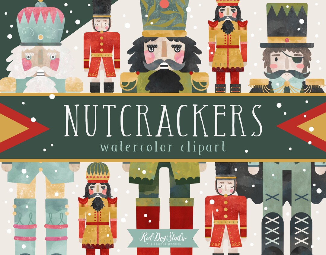 Nutcracker Watercolor Clipart Images, Watercolor Nutcracker Clip Art ...