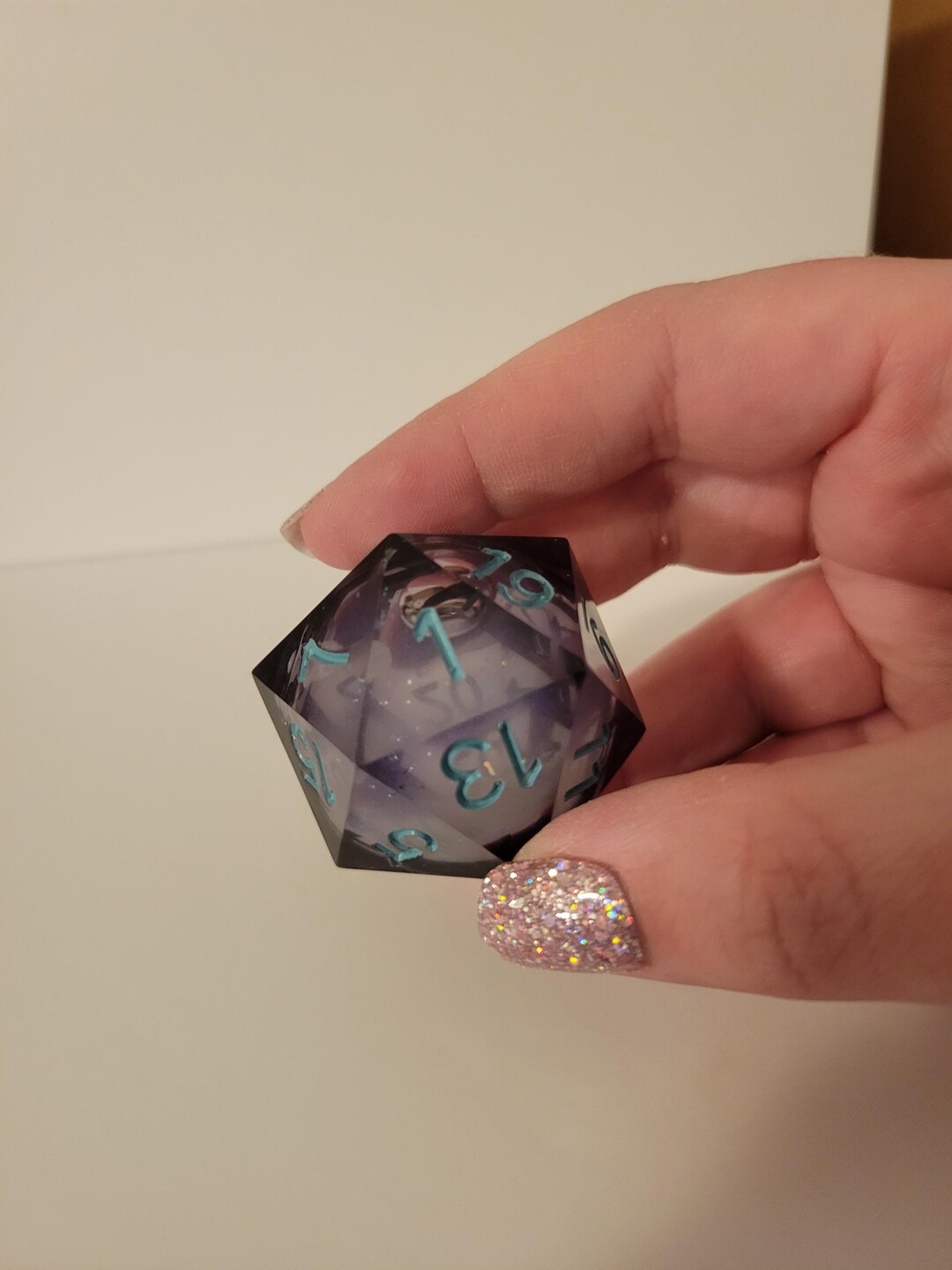 DISCOUNTED Magic 8 Ball 33mm Liquid Core Chonk D20 - Etsy