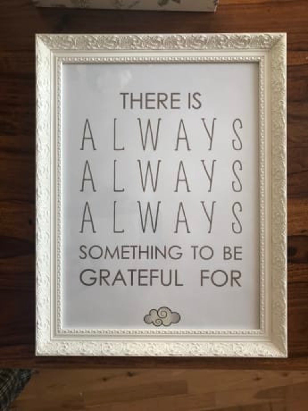 There is Always Something to Be Grateful for Art Wall Art Quote Art ...