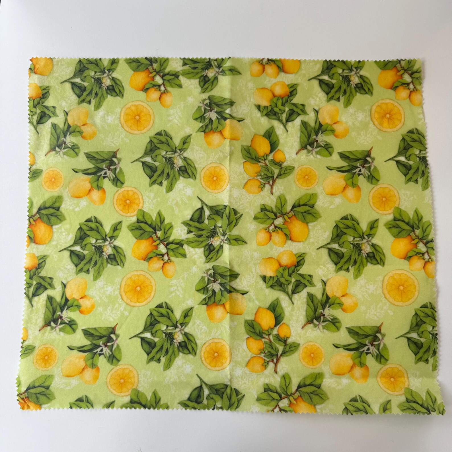 Sustainable XL Beeswax Wrap, Lemon Wrap , Reusable Food Wraps,xl Wrap ...