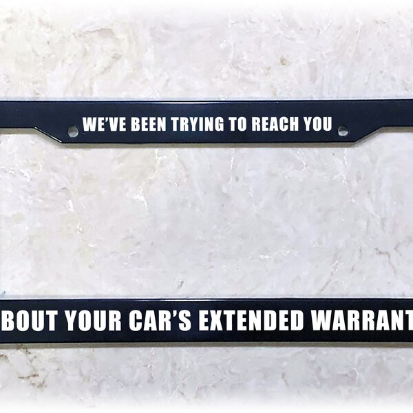 Funny License Frame - Etsy