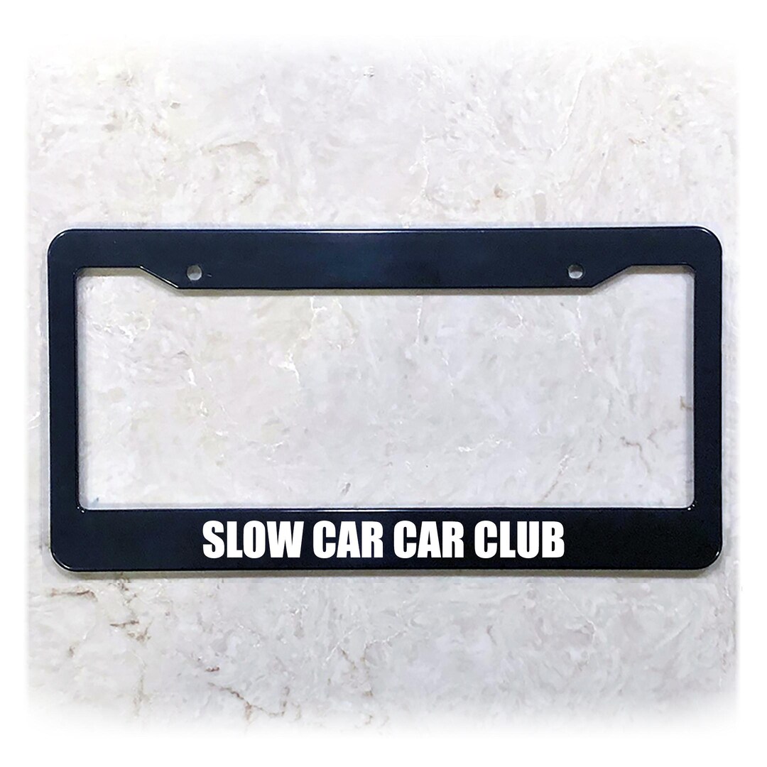 Funny License Plate Frame - Install Kit Included - Plastic, Metal, or ...