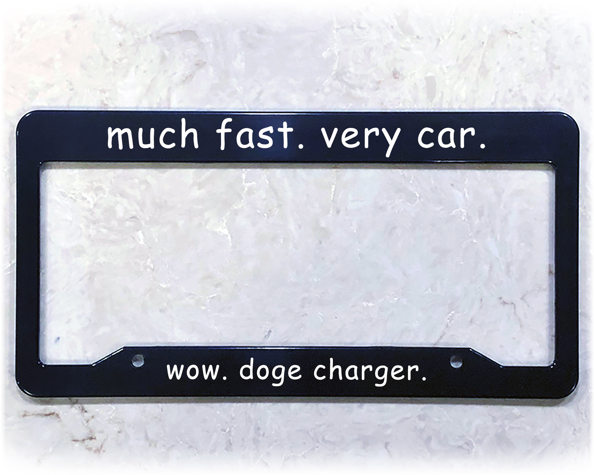 License Plate Frame DOGE CHARGER - Etsy Hong Kong