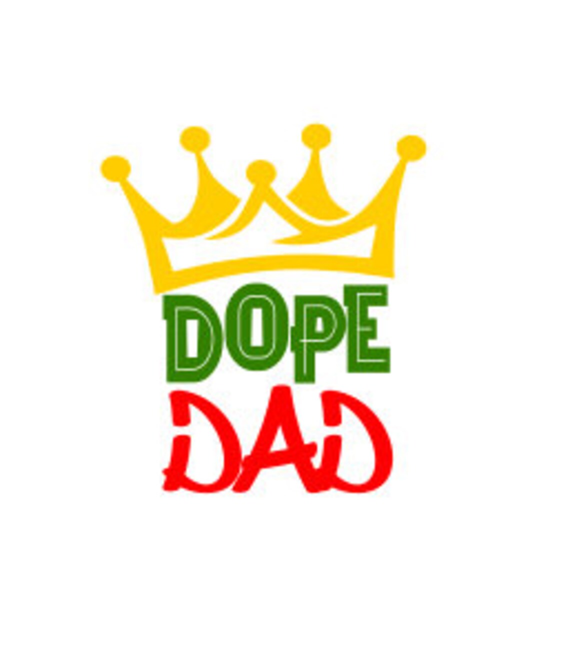 Dope Dad SVG Cut File - Etsy