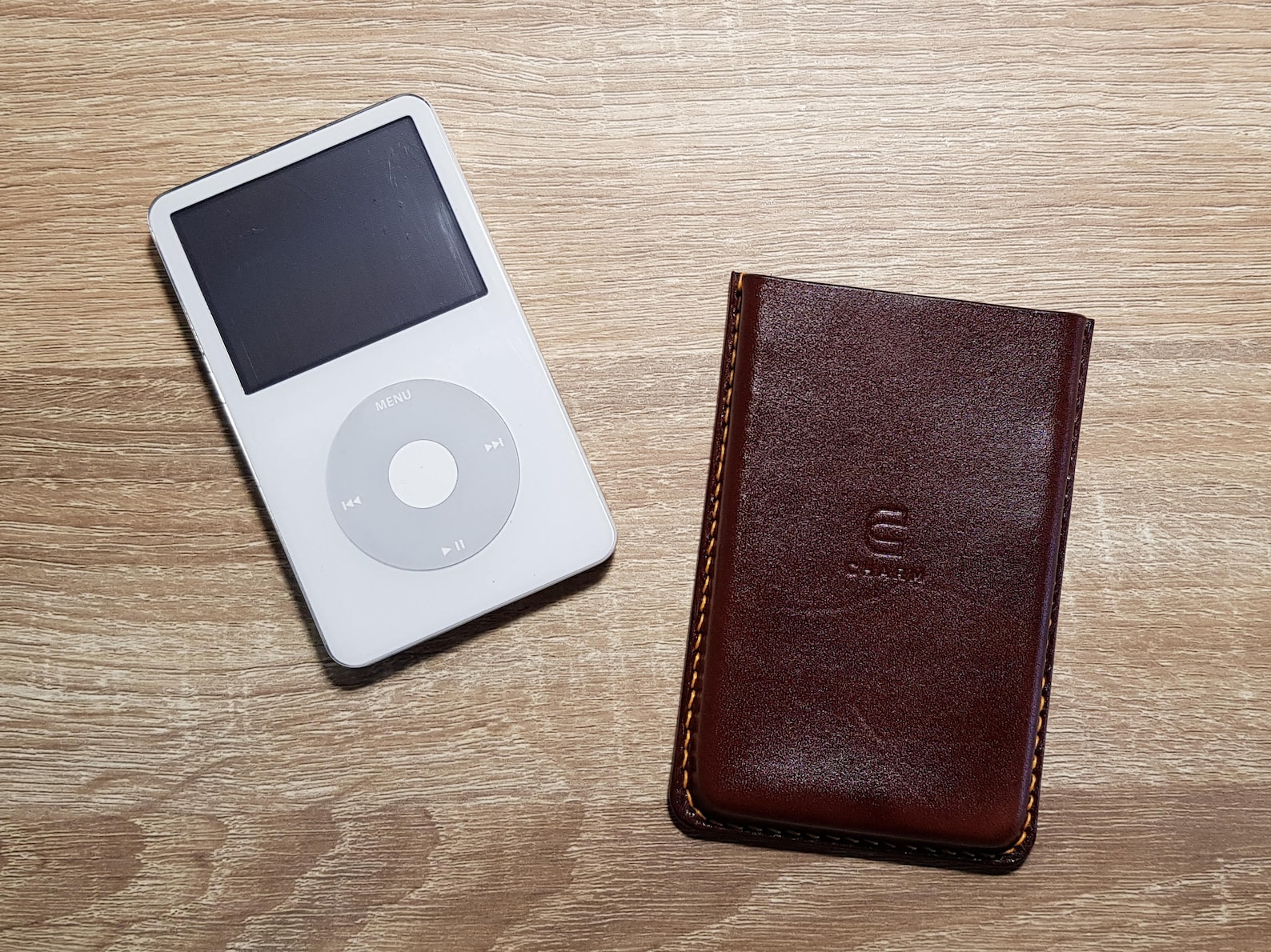 Ipod Classic Leather Case Handmade Hand Stitched - Etsy