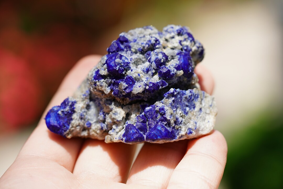 Deep Blue Lazurite Specimen. Large & Raw. Afghanistan. 130g - Etsy