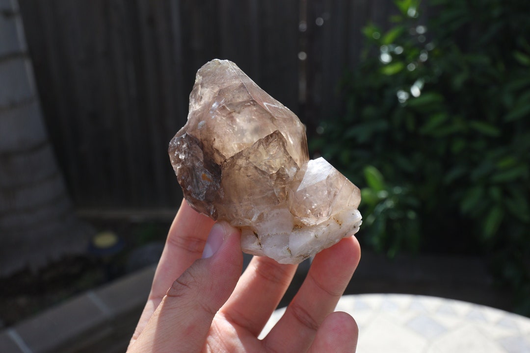 XL Elestial Scepter Head Hallelujah Junction Smokey Quartz!! 276g ...