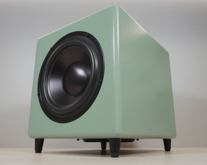 Down Firing Active Subwoofer With Integrated Amplifier and Passive ...