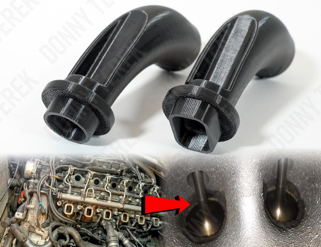 BMW M47 M57 Intake Carbon Cleaner Walnut Blasting Adapter Set for ...