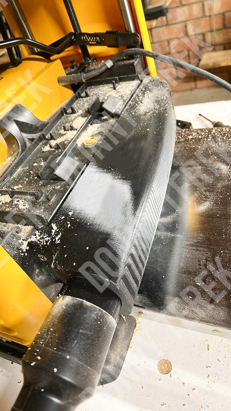 Dewalt DW733 Planer Dust Hood Chute Wood Chip Collector - 3D Printed - Etsy