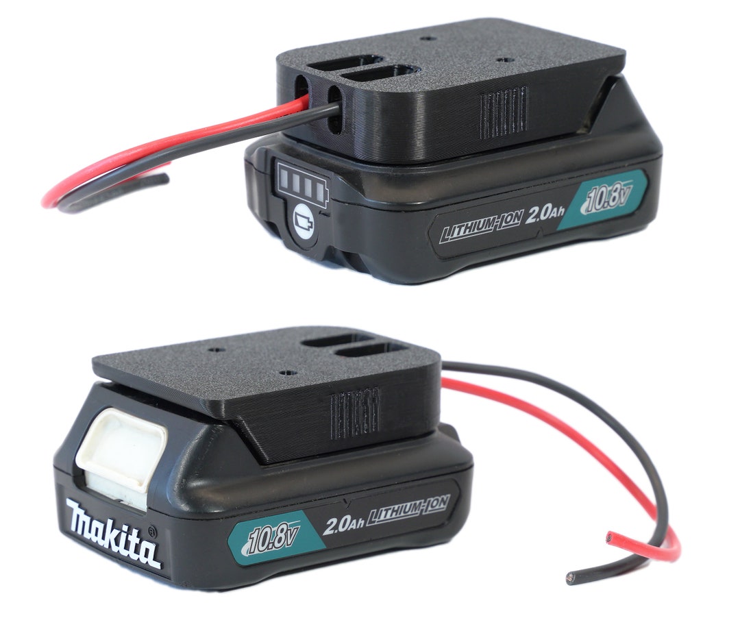 Makita 10.8V CXT Battery Adapter Connector Output Panel Mount BL1015 ...