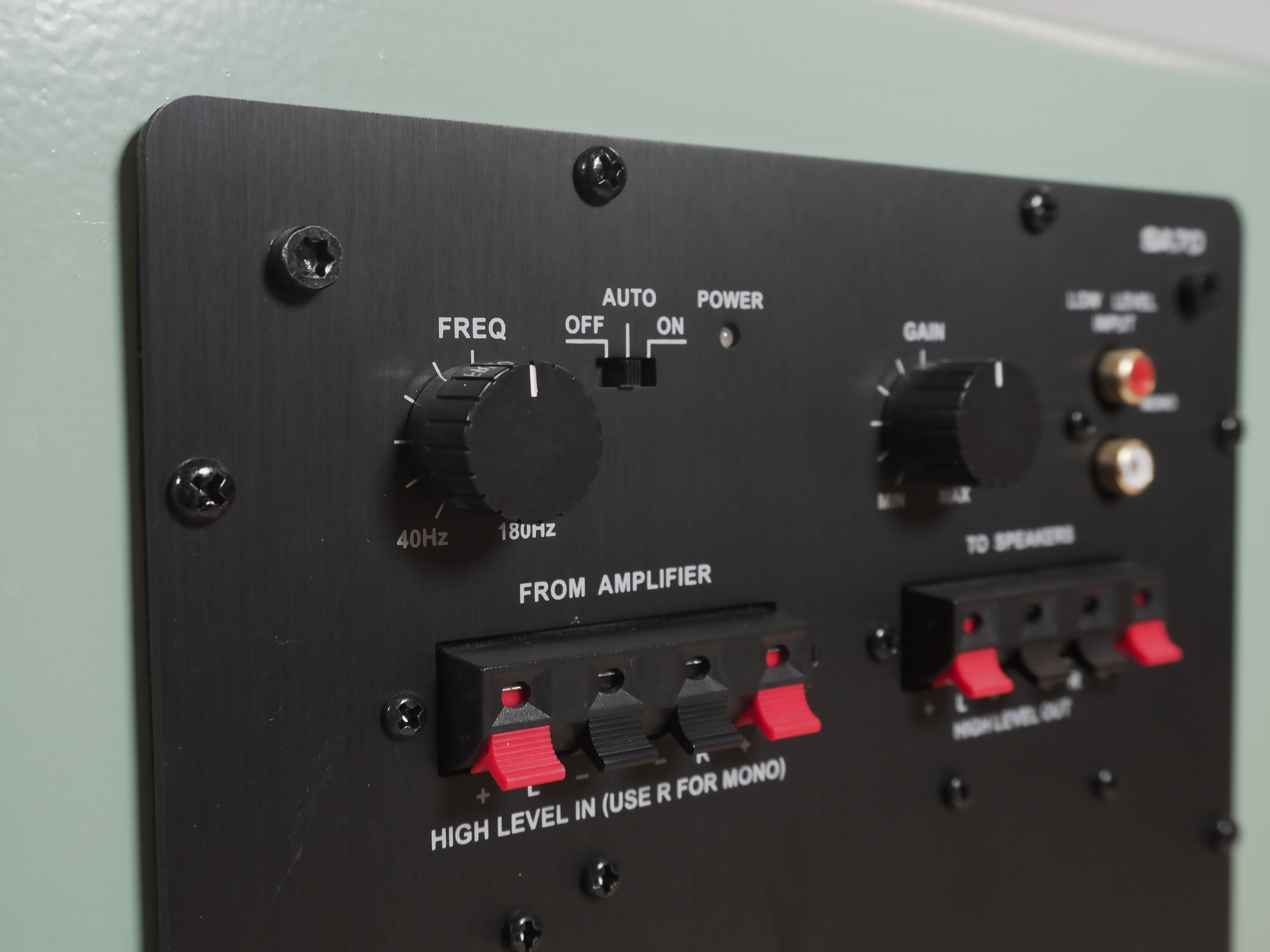 Down Firing Active Subwoofer With Integrated Amplifier and Passive ...