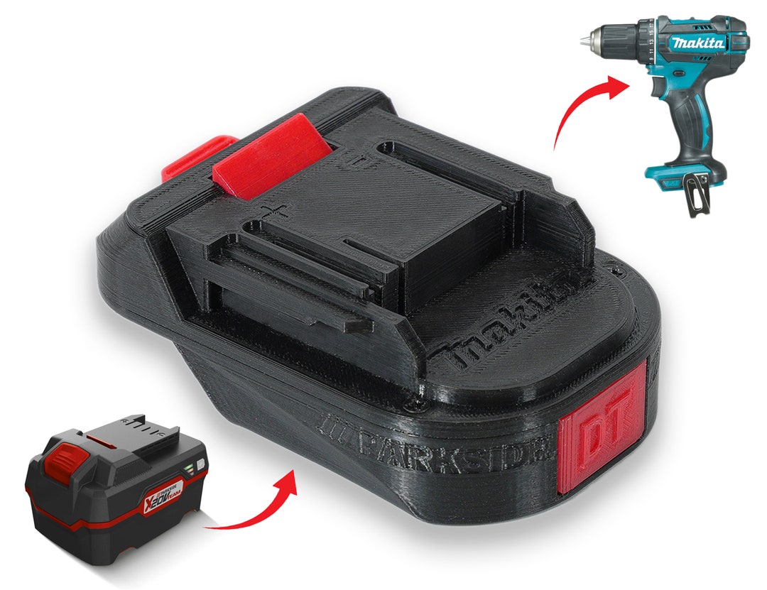 Battery Adapter for Lidl Parkside X20V Battery to Makita 18V LXT Tool ...