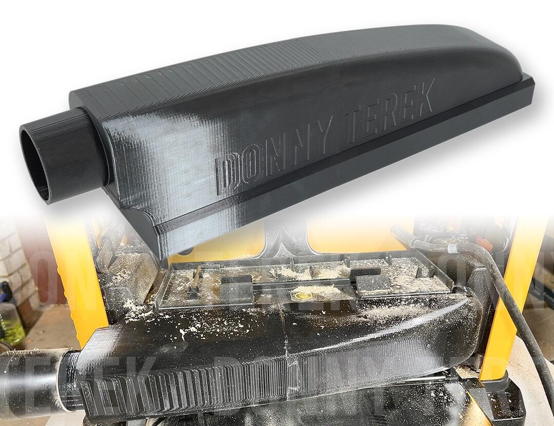 Dewalt DW733 Planer Dust Hood Chute Wood Chip Collector - 3D Printed - Etsy