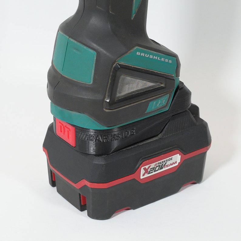 Battery Adapter for Lidl Parkside X20V Battery to Makita 18V LXT Tool ...