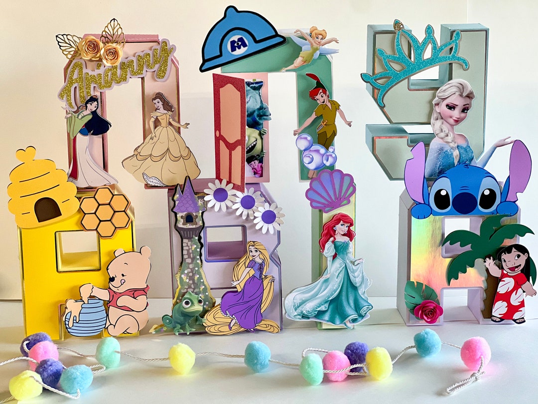 3d Letters, Room Decor, Inspired Princess. - Etsy Canada