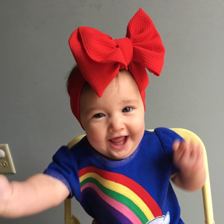 Red Headwrap Baby Head Wrap Baby Headband Red Head Wrap - Etsy