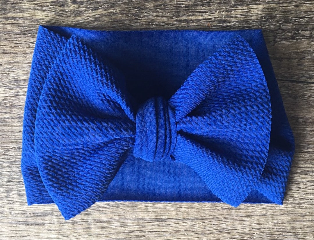 Royal Blue Headwrap, Baby Head Wrap, Baby Headband, Blue Head Wrap ...