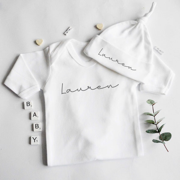 Personalised Baby Grow - Etsy UK