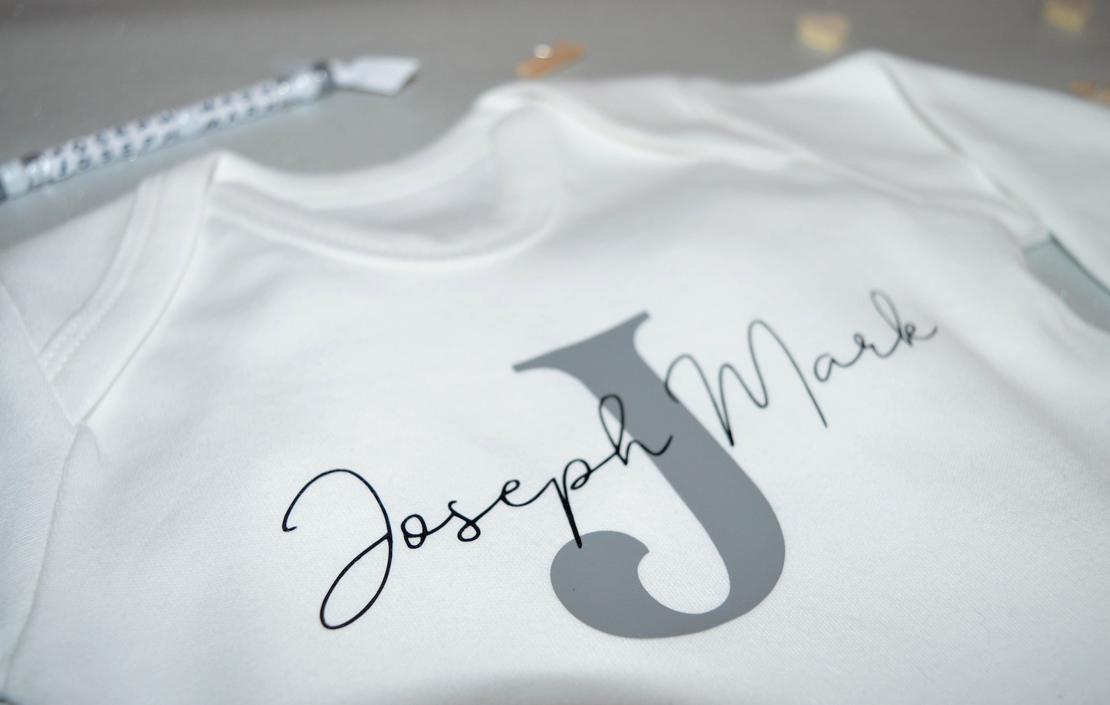 Personalised Baby Sleepsuits Personalised Baby Grows - Etsy UK