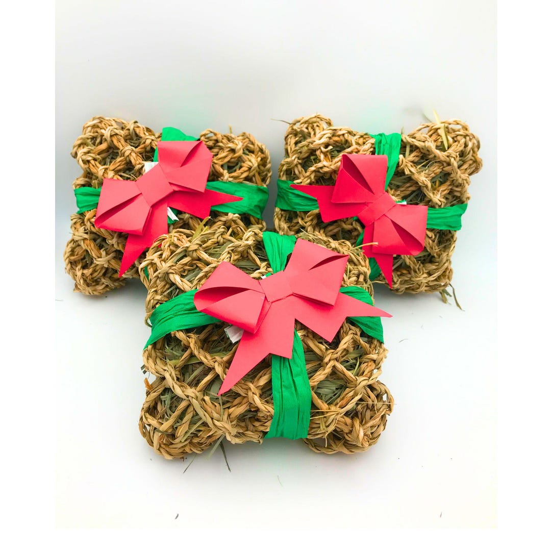 Rabbit Toys Hay Gift, Hay Forage Toy, Guinea Pigs,chinchillas, Bunny ...