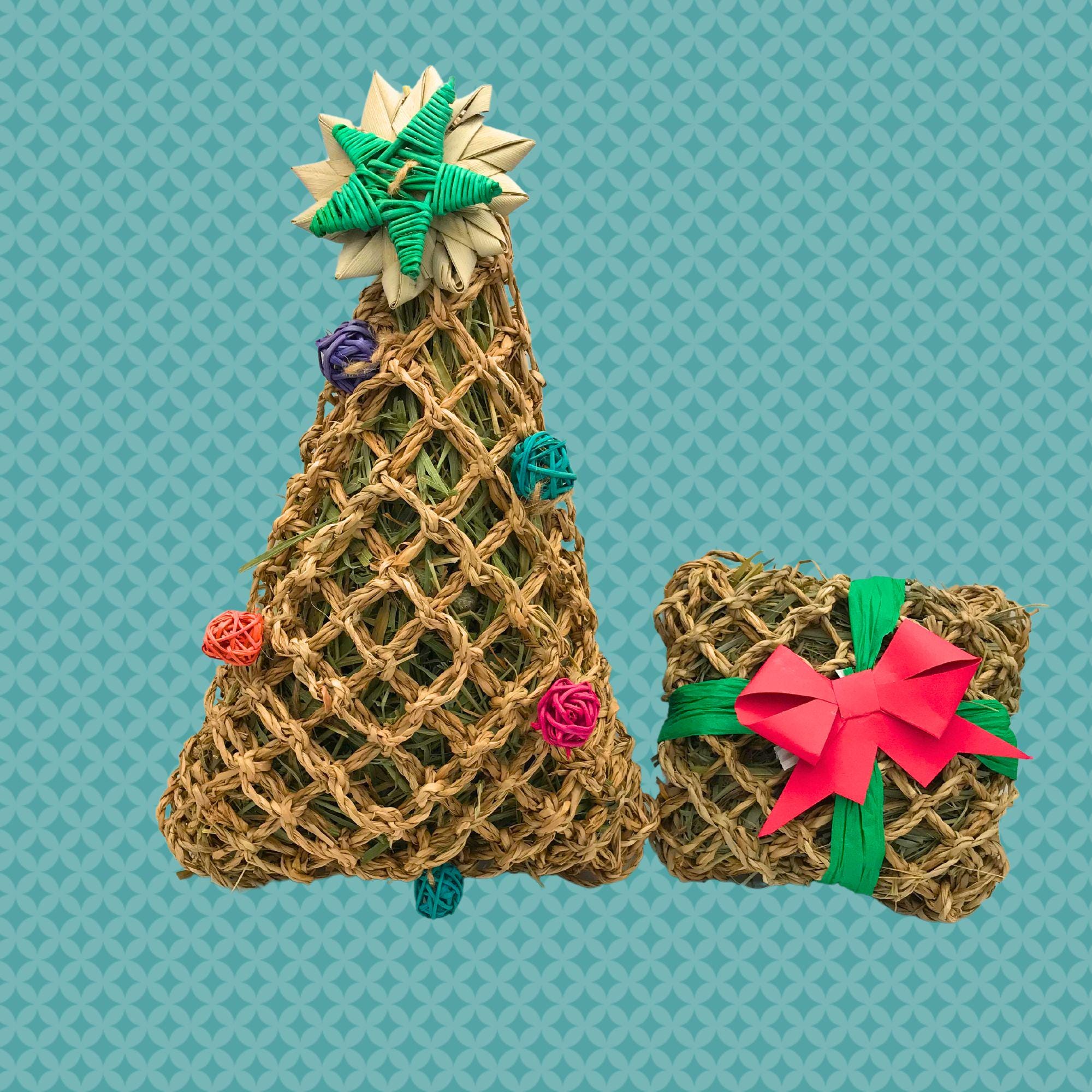 Rabbit Toys Hay Gift, Hay Forage Toy, Guinea Pigs,chinchillas, Bunny ...