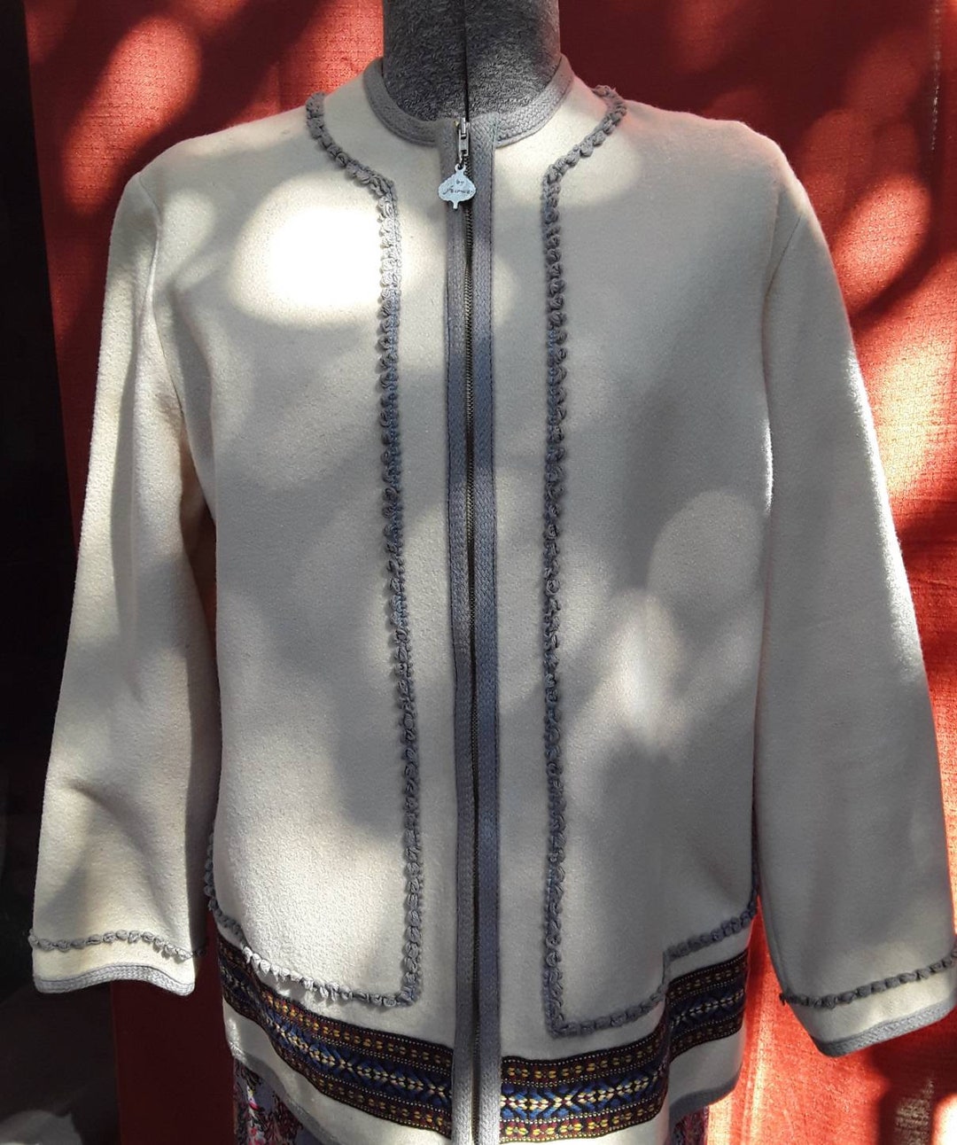 Classic Wool Aspen Ski Wear Nordic Style Jacket - Etsy