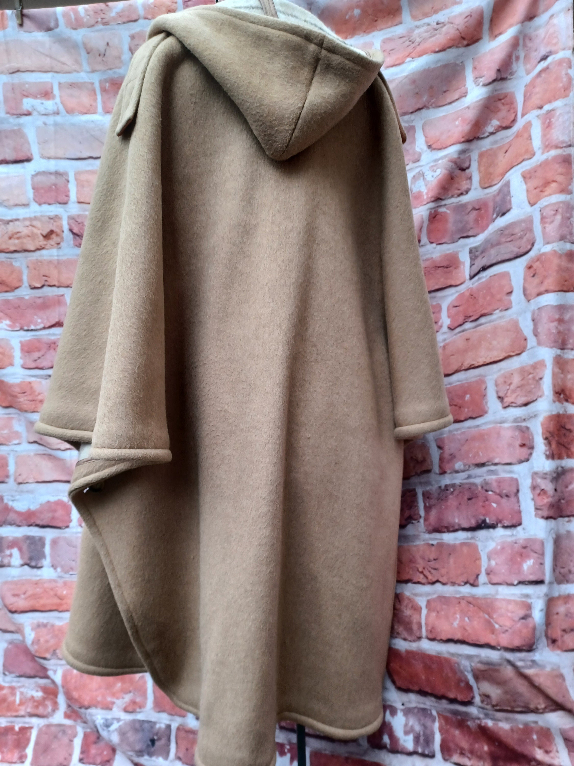 Camel Duffle Cape - Etsy