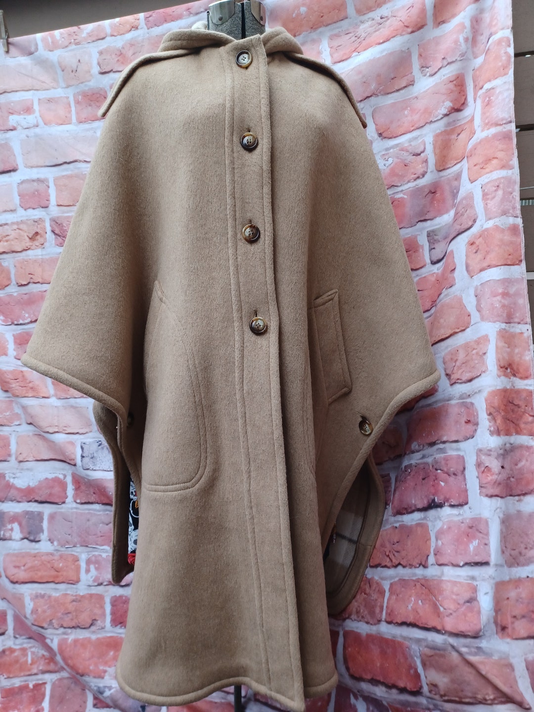 Camel Duffle Cape - Etsy