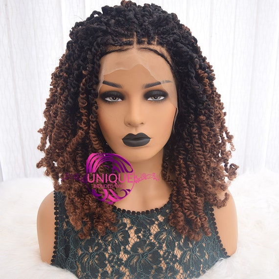 Braided Wigs Spring Twists wig Braid Wig Braid Wig for | Etsy