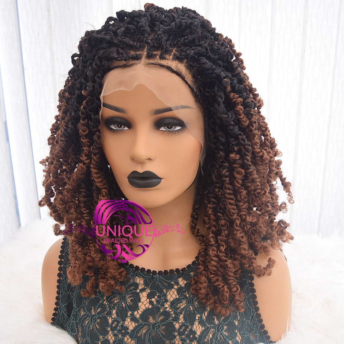 Braided Wigs Spring Twists wig Braid Wig Braid Wig for | Etsy